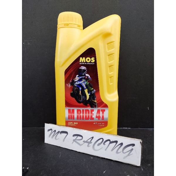 MOS ENGINE OIL 4T SAE 40 MINYAK HITAM MOTORCYCLE OIL | Shopee Malaysia
