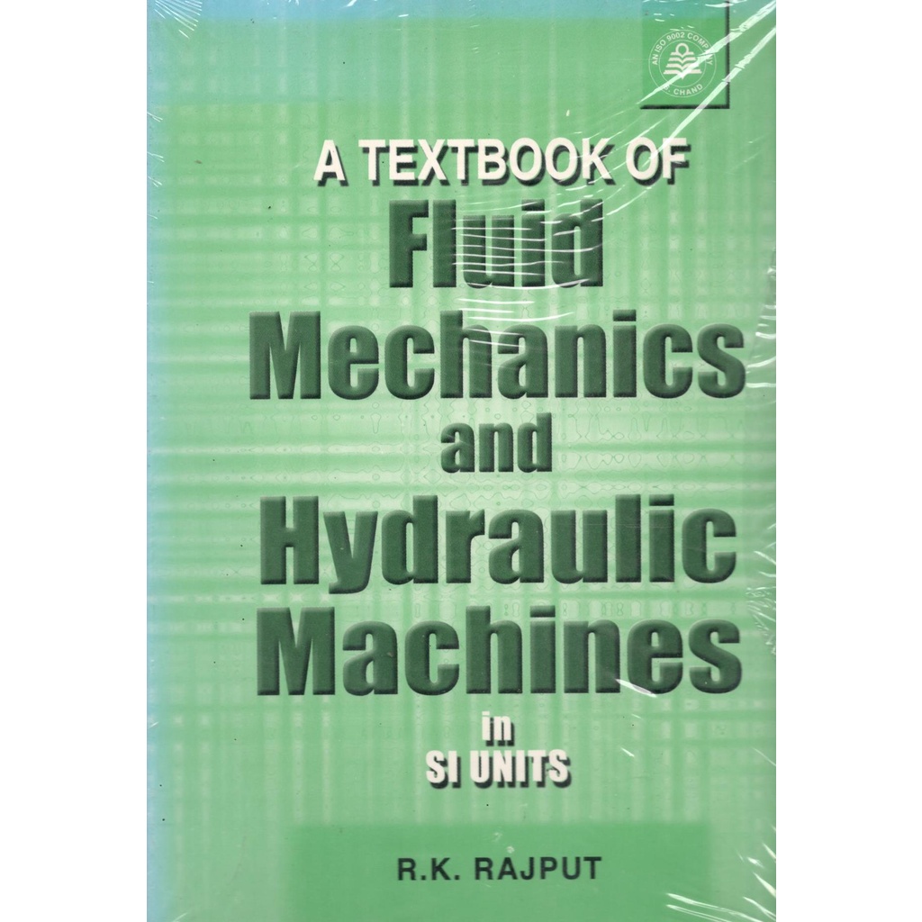 A TEXTBOOK OF FLUID MECHANICS AND HYDRAULIC MACHINES IN SI UNITS | Shopee Malaysia