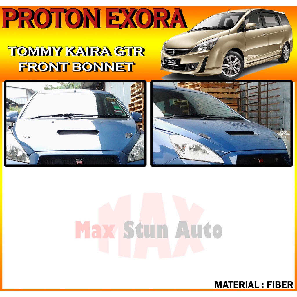PROTON EXORA 2009-2020 TOMMY KAIRA GTR STYLE FRONT BONNET (TOMMY KAIRA ...