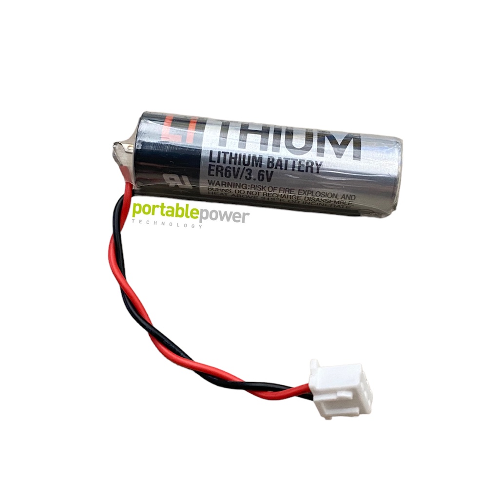 PLC Battery for Mitsubishi FX2 F2-40BL 3.6V 1800mAh (Toshiba ER6V ...