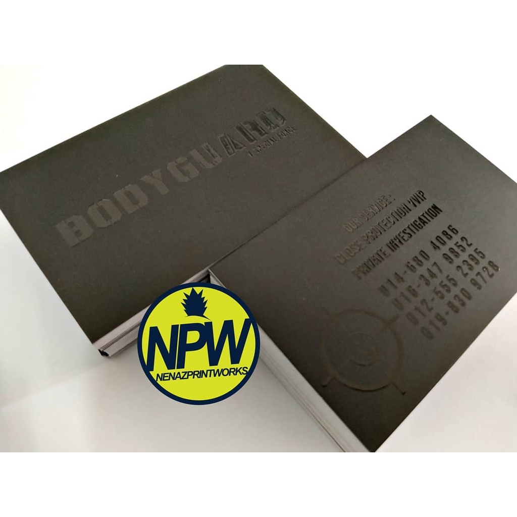 UV Spot Business Card / UV Spot Name Card / Kad Nama UV / Kad ...