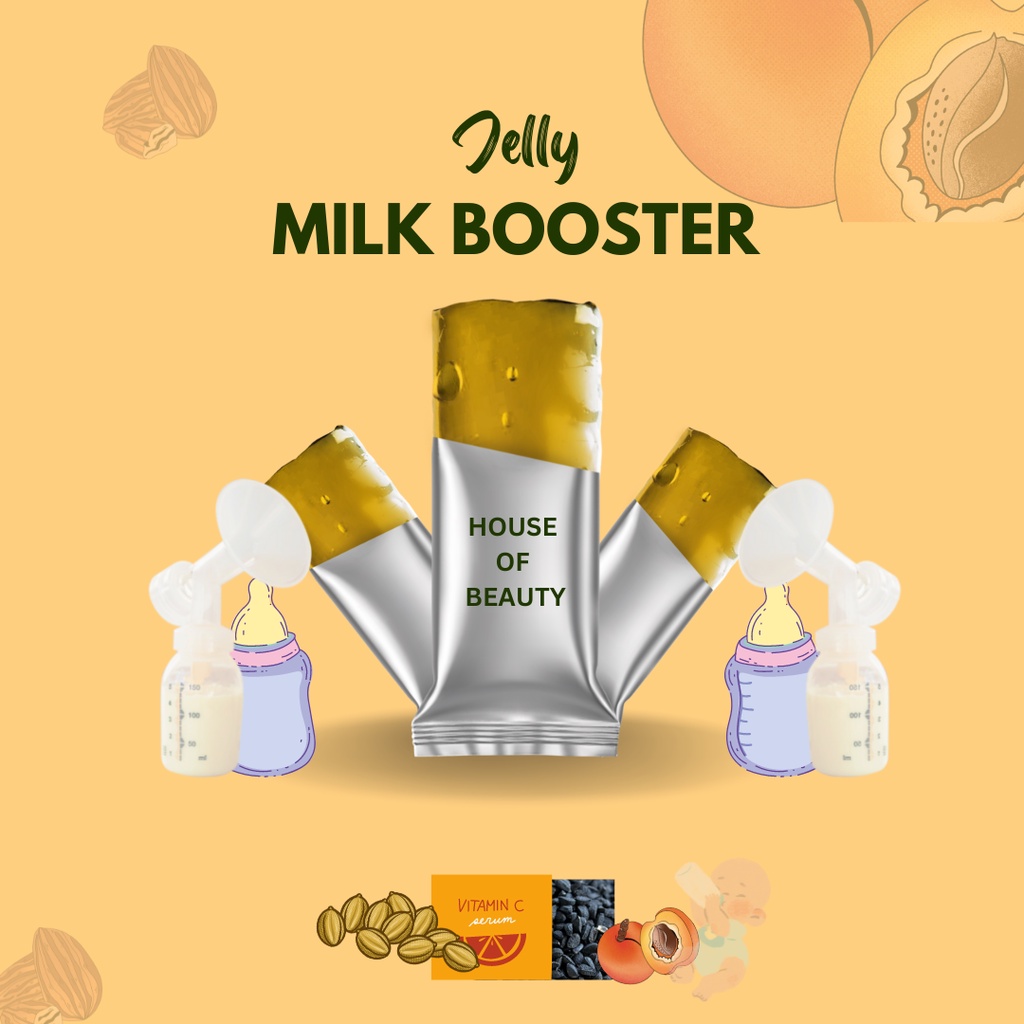 [DIRECT KILANG] Jelly Milk Booster l Tambah Susu Ibu l Jelly Susu Pekat ...