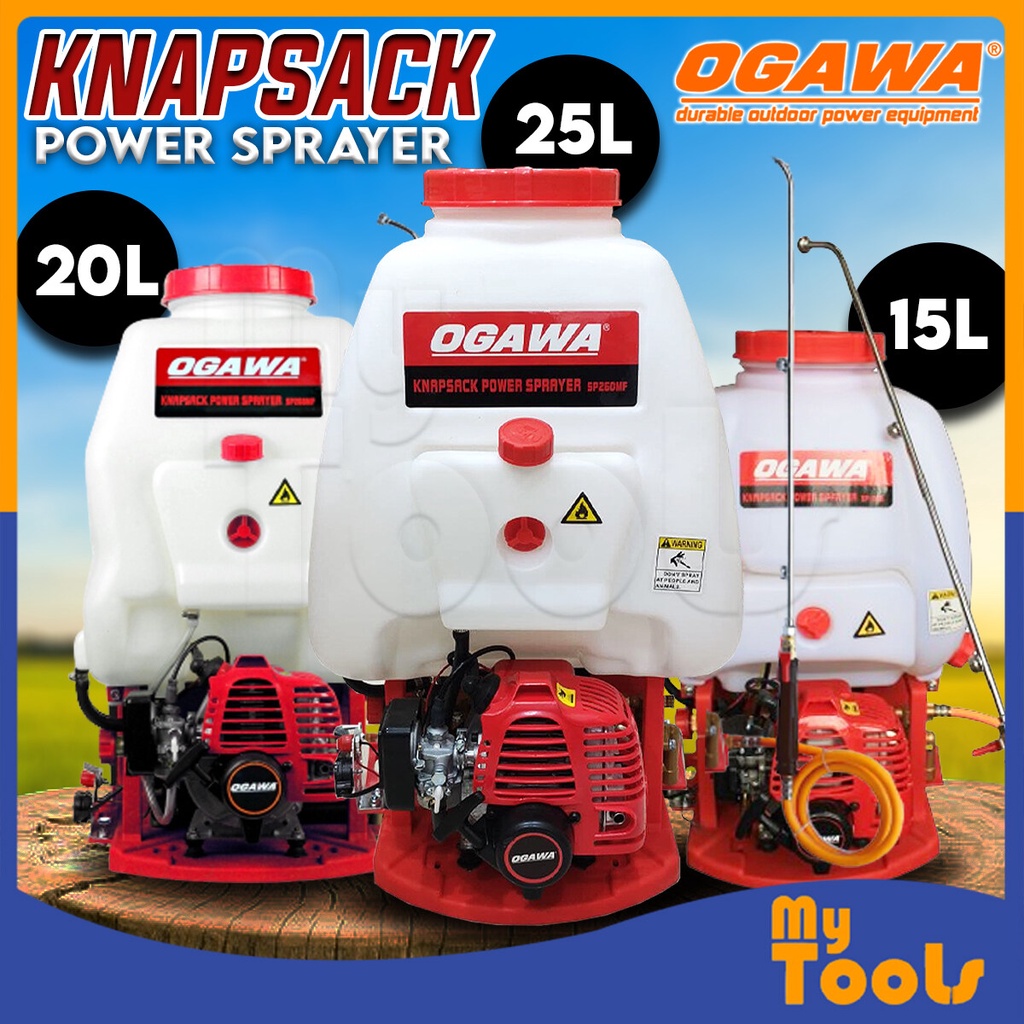 Mytools OGAWA GIANT Petrol Knapsack Sprayer Pump High Pressure Pam ...