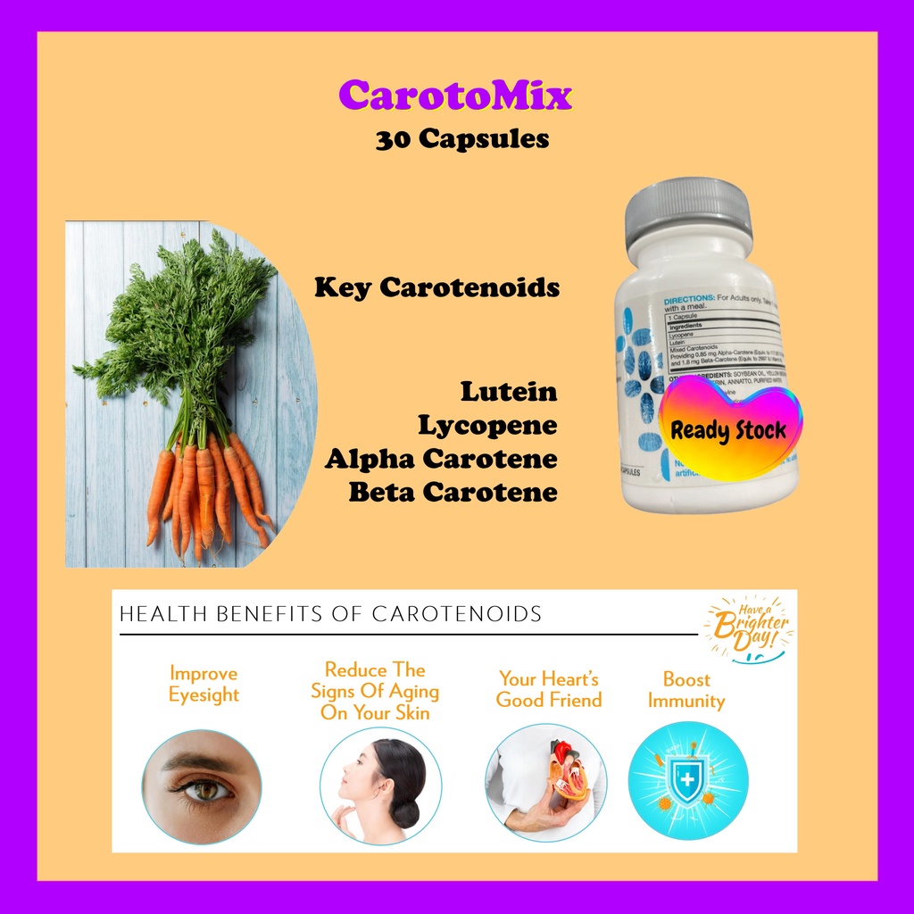 CarotoMix 30 Tablets | Shopee Malaysia