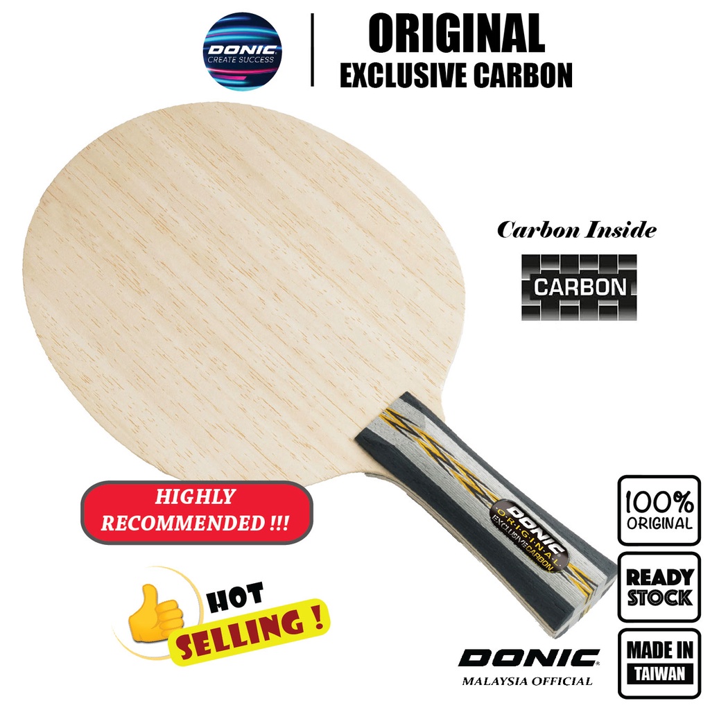 Donic Original Exclusive Carbon Good Control Power Table Tennis Blade ...
