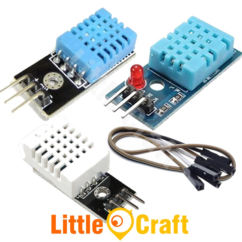 DHT11 DHT22 Temperature & Humidity Sensor For Arduino, Robotics ...