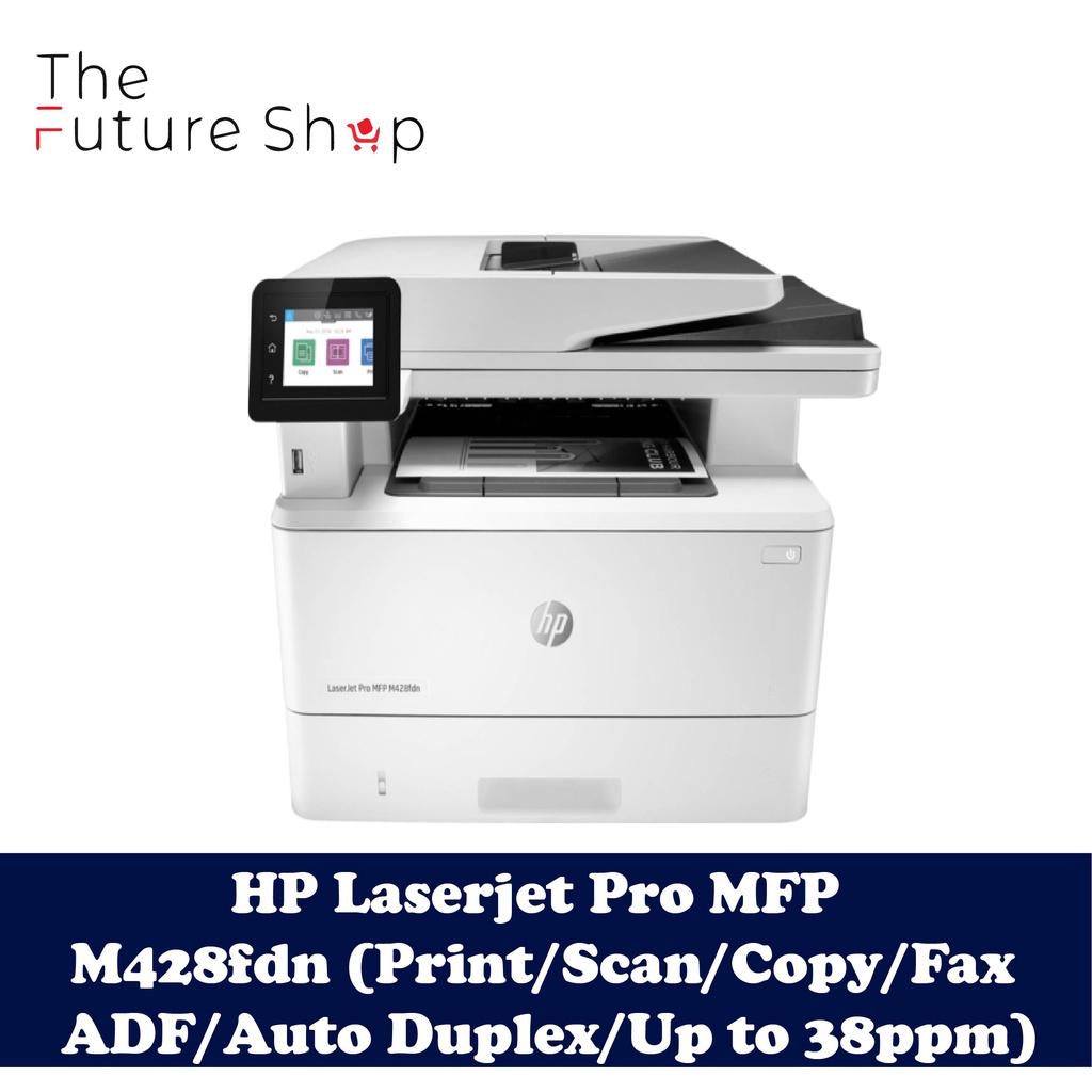 HP Laserjet Pro MFP M428fdn Printer - (Print/Scan/Copy/Fax/Auto Duplex ...