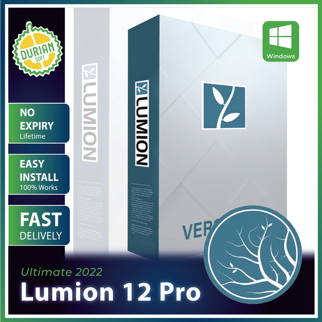 Lumion 12 Pro (Lifetime) LiveSync With Sketchup Enable - Include ...