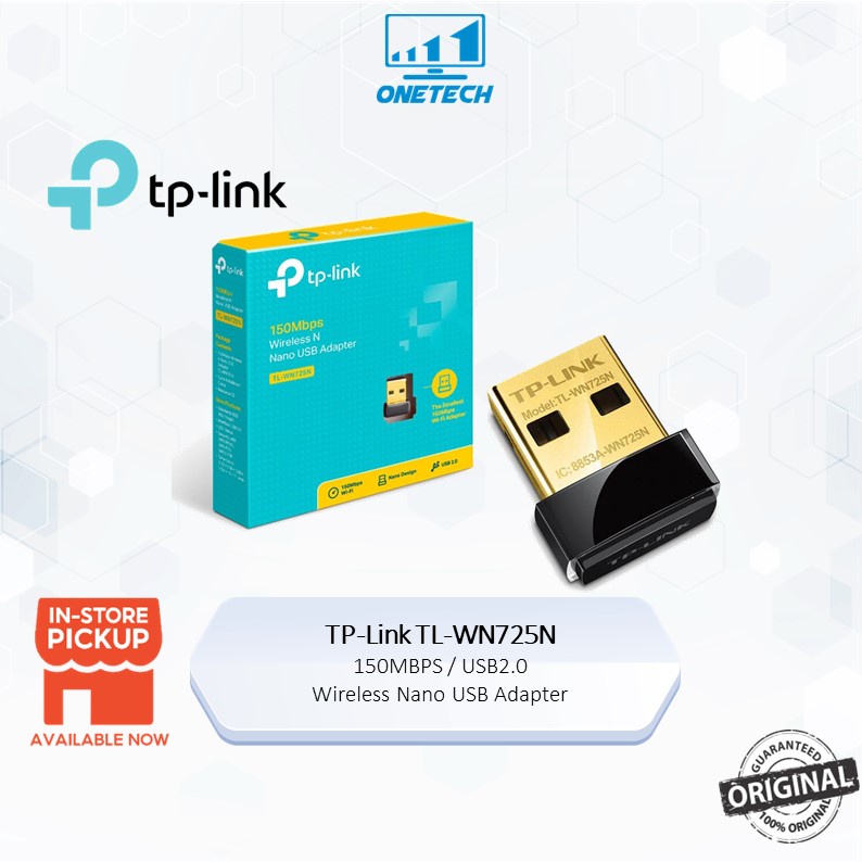 TP-Link TL-WN725N 150MBPS USB2.0 Wireless Nano USB / TL-WN727N Wireless ...
