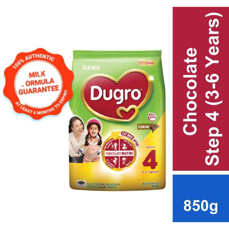 Dumex Dugro step 4 Chocolate 850g | Shopee Malaysia