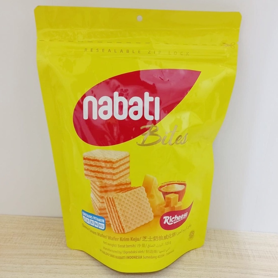Nabati Bites Cheese Cream Wafer // 125g | Shopee Malaysia