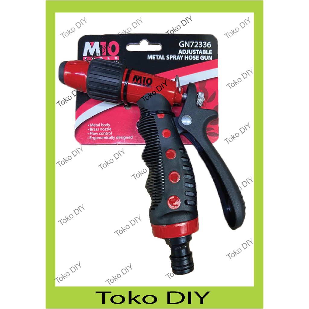 M10 DUAL SPRAY METAL HOSE GUN GN72336 | Shopee Malaysia