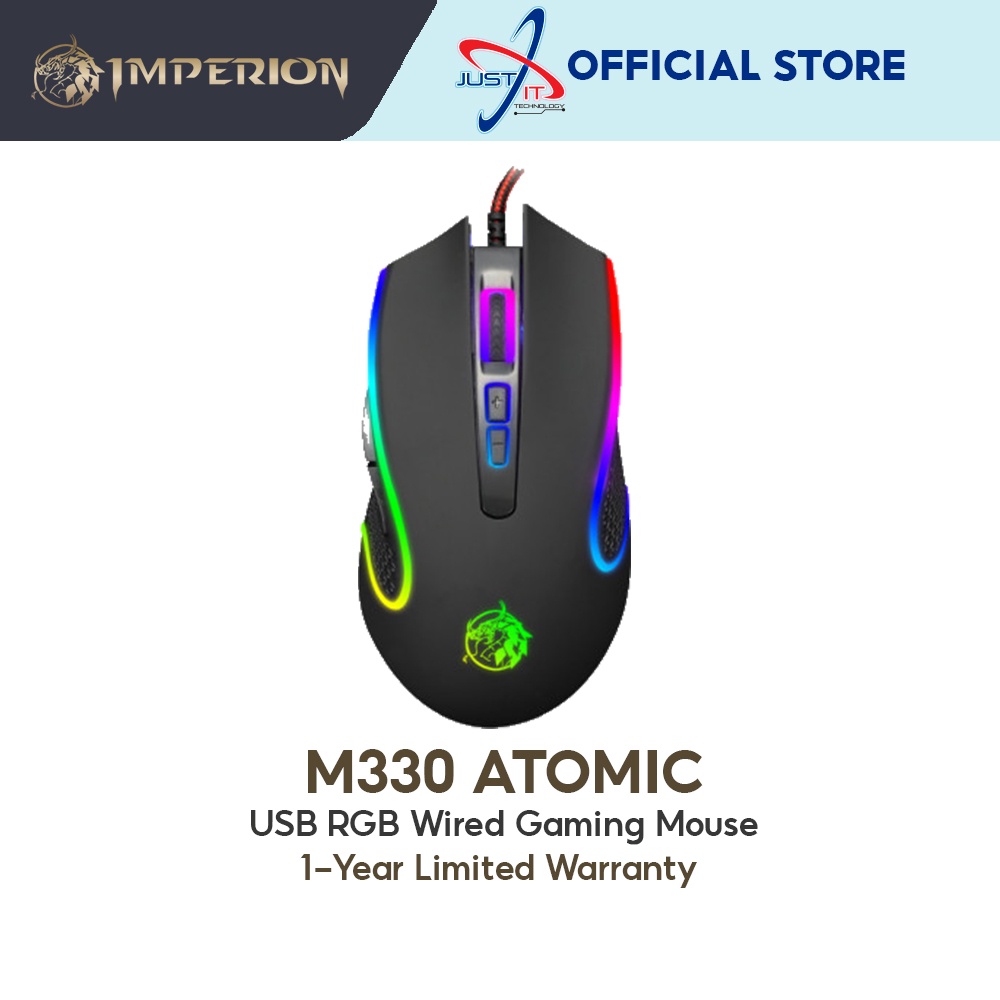 IMPERION M330 ATOMIC Wired Gaming Mouse | Shopee Malaysia
