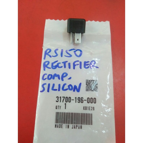 HONDA RS150 RSX RS 150 SILICON POWER RELAY RECTIFIER 100% ORIGINAL ...
