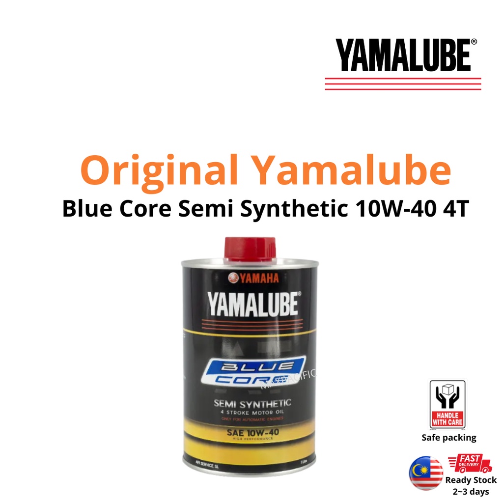 Yamalube Minyak Hitam Scooter Bluecore Blue Core Semi Synthetic Motor ...