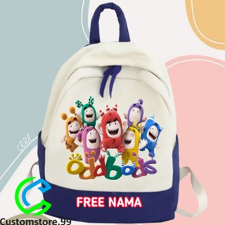 New ODDBODS Children's Backpack FREE Name | Shopee Malaysia