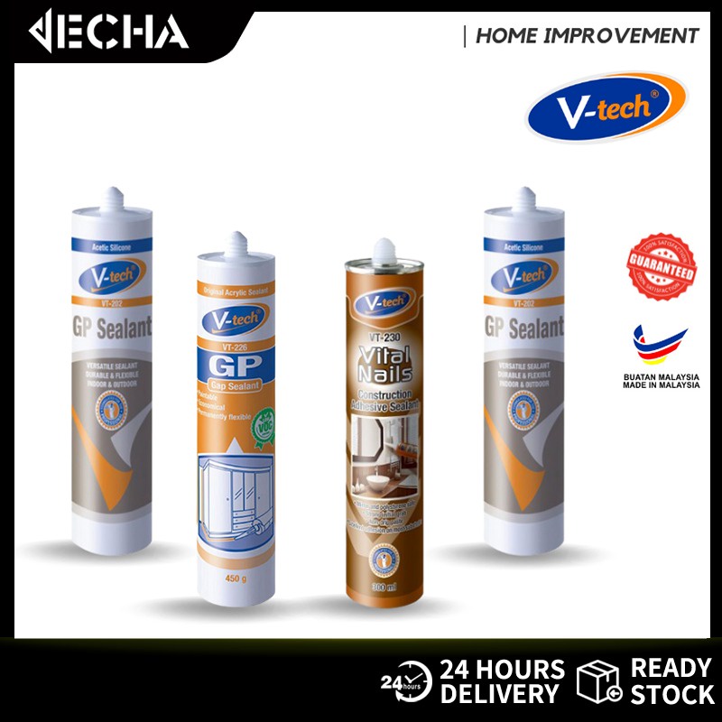 V-Tech Silicone Sealant & Adhesive Sealant | VT-226 / VT-202 / VT-230 V ...
