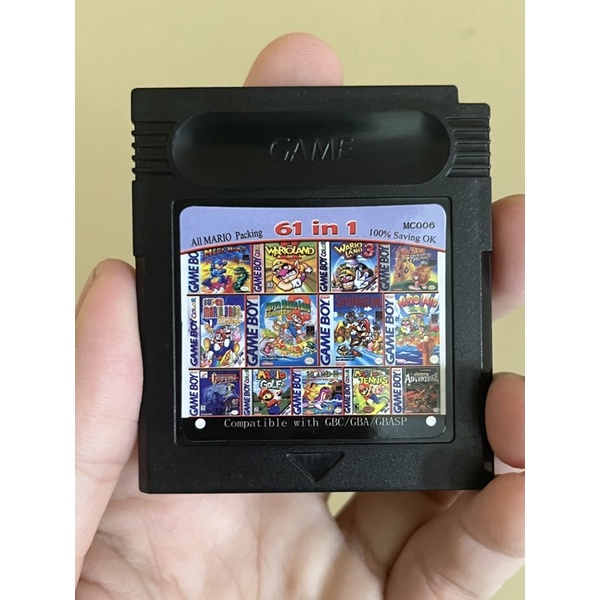 61 in 1 Game Boy COLOR GBC Multi Cart Game | Shopee Malaysia