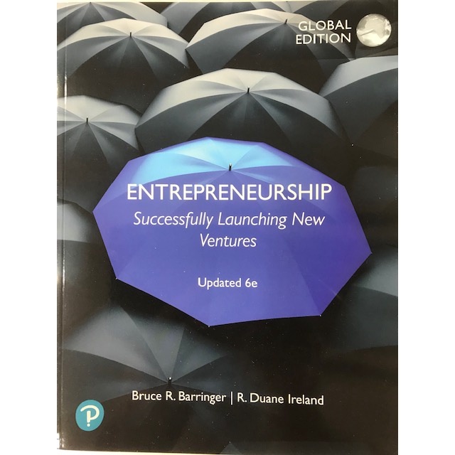 Entrepreneurship: Successfully Launching New Ventures, , 6e, Updated ...