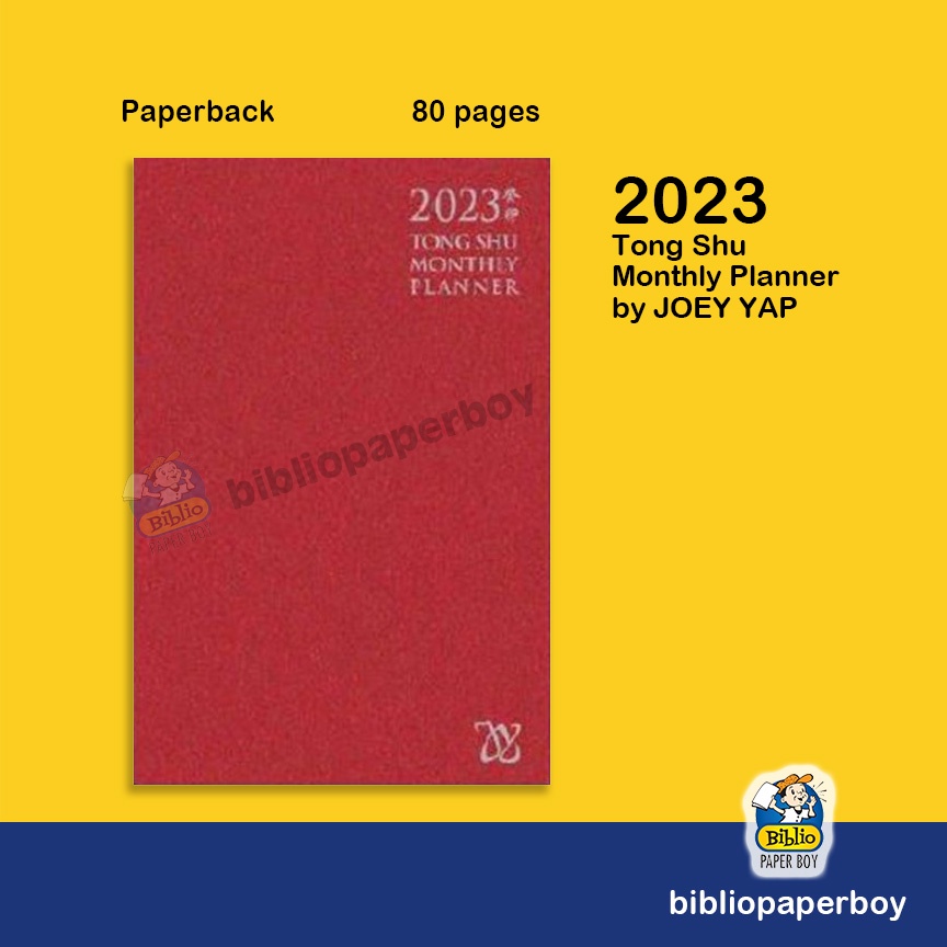 2023 Tong Shu Monthly Planner by Joey Yap | Shopee Malaysia