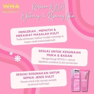 WNA Whitening & Repairing Lotion (100ml) | Shopee Malaysia