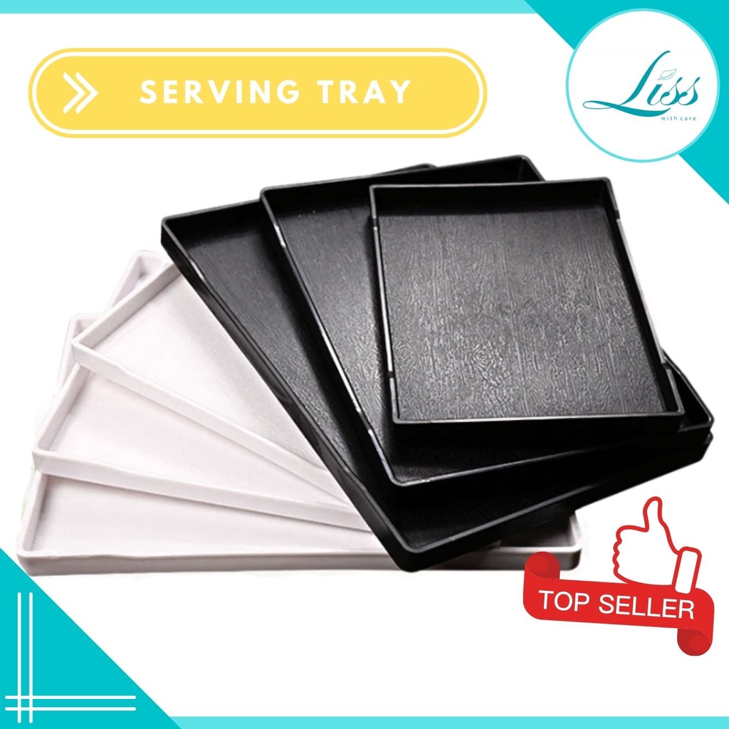 LISS Talam Dulang Kuih Raya Food Tray Serving Tray Melamine Plastic ...