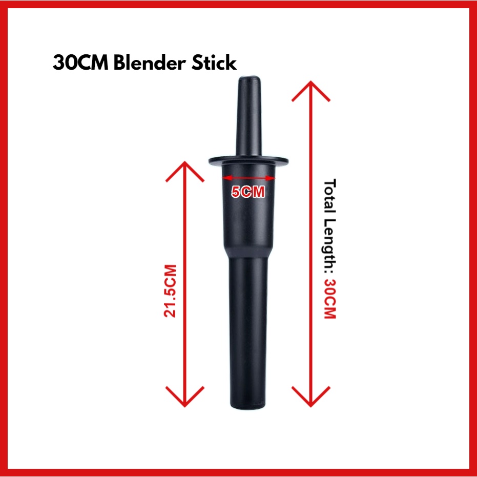 30CM General Ice Blender Stirrer Stick Batang Pengisar Ais Stick ...
