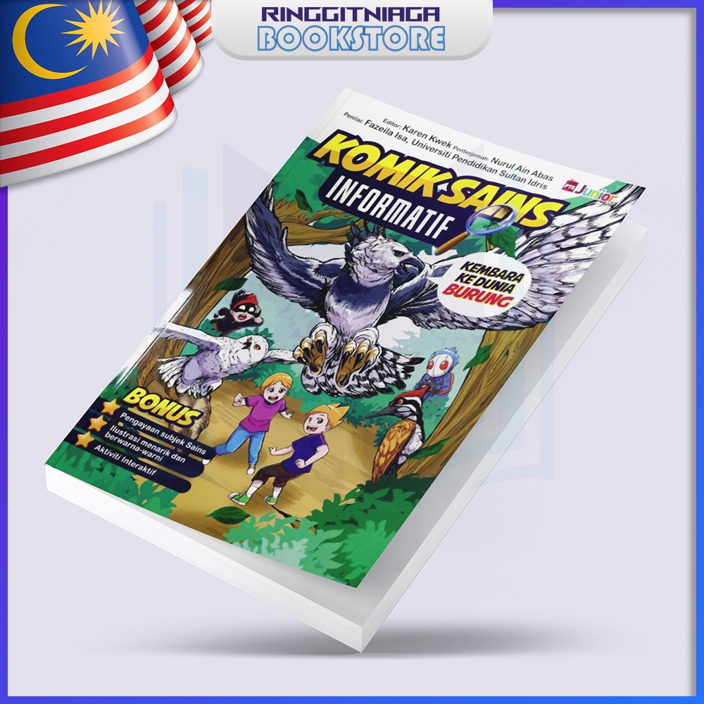 Komik Sains Informatif: Kembara Ke Dunia Burung - BUKU KANAK-KANAK ...