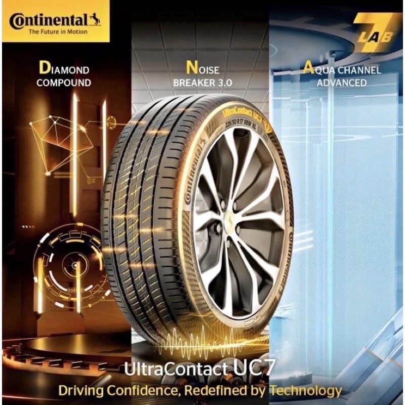 195/55/16 | Continental UltraContact 7 | UC7 | Year 2022 | New Tyre ...