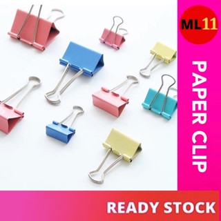 Paper Clip Binder Clip Foldback Clip Paper Clipper Clip Kertas Paku ...