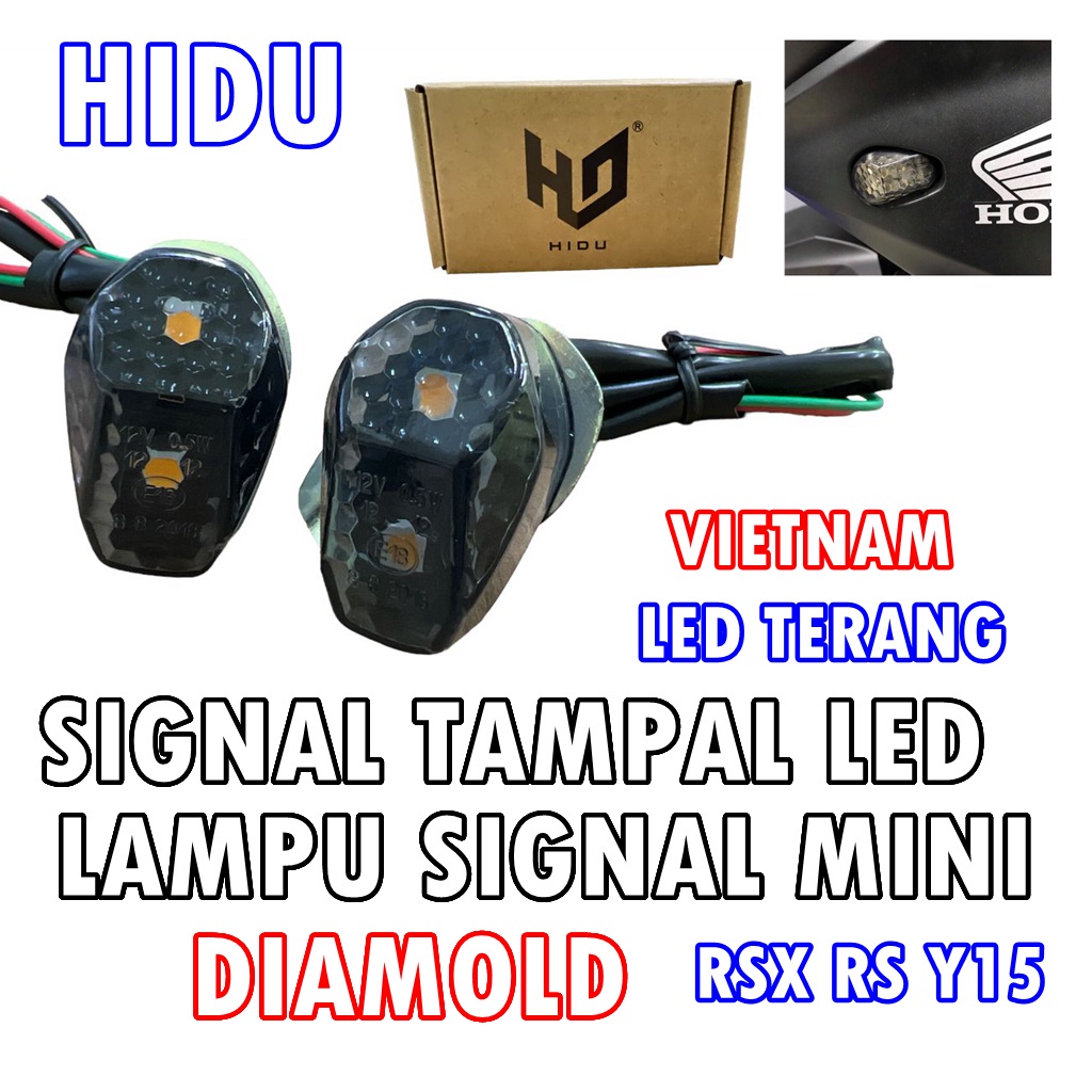 Lampu Signal Depan Belakang Rsx150 Rs150r y15zr R25 Hidu Korea Led ...