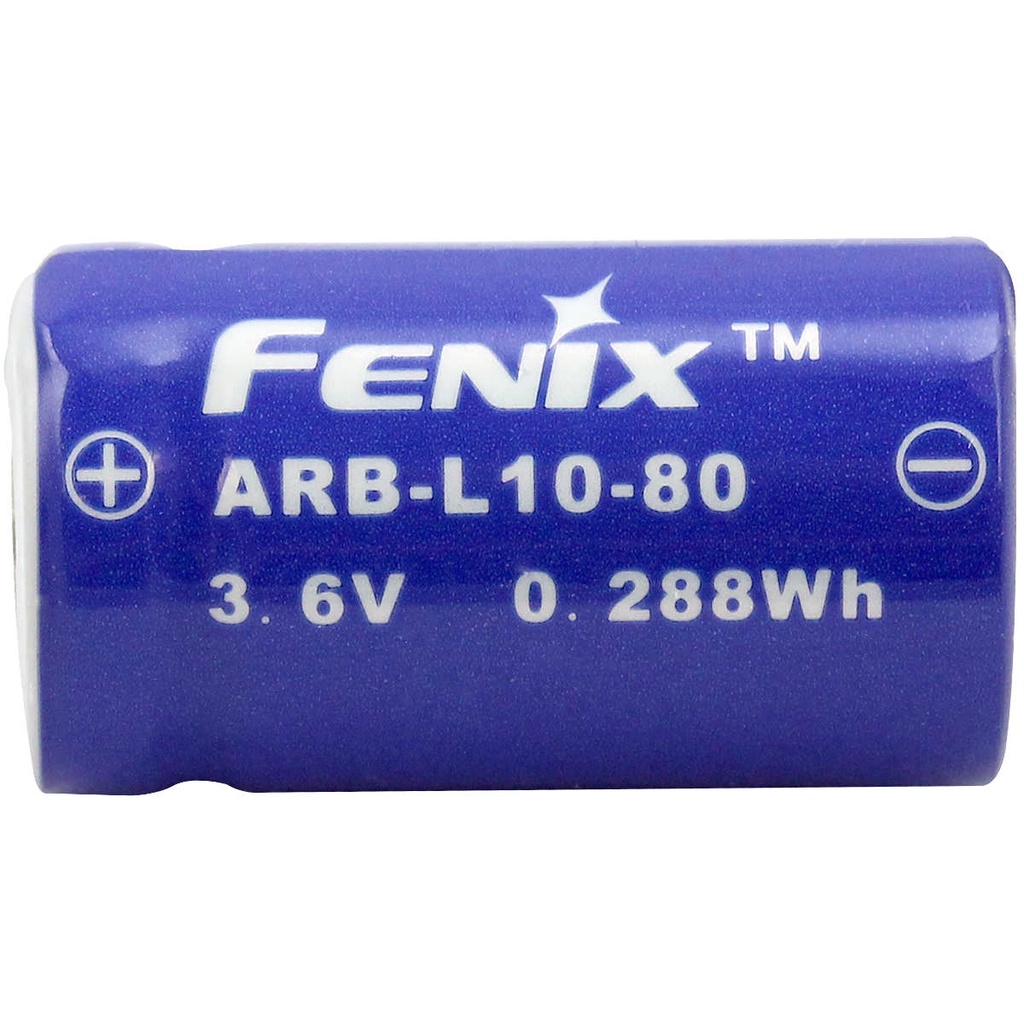 Fenix ARB-L10-80 10180 Lithium Ion Button Top Battery | Shopee Malaysia