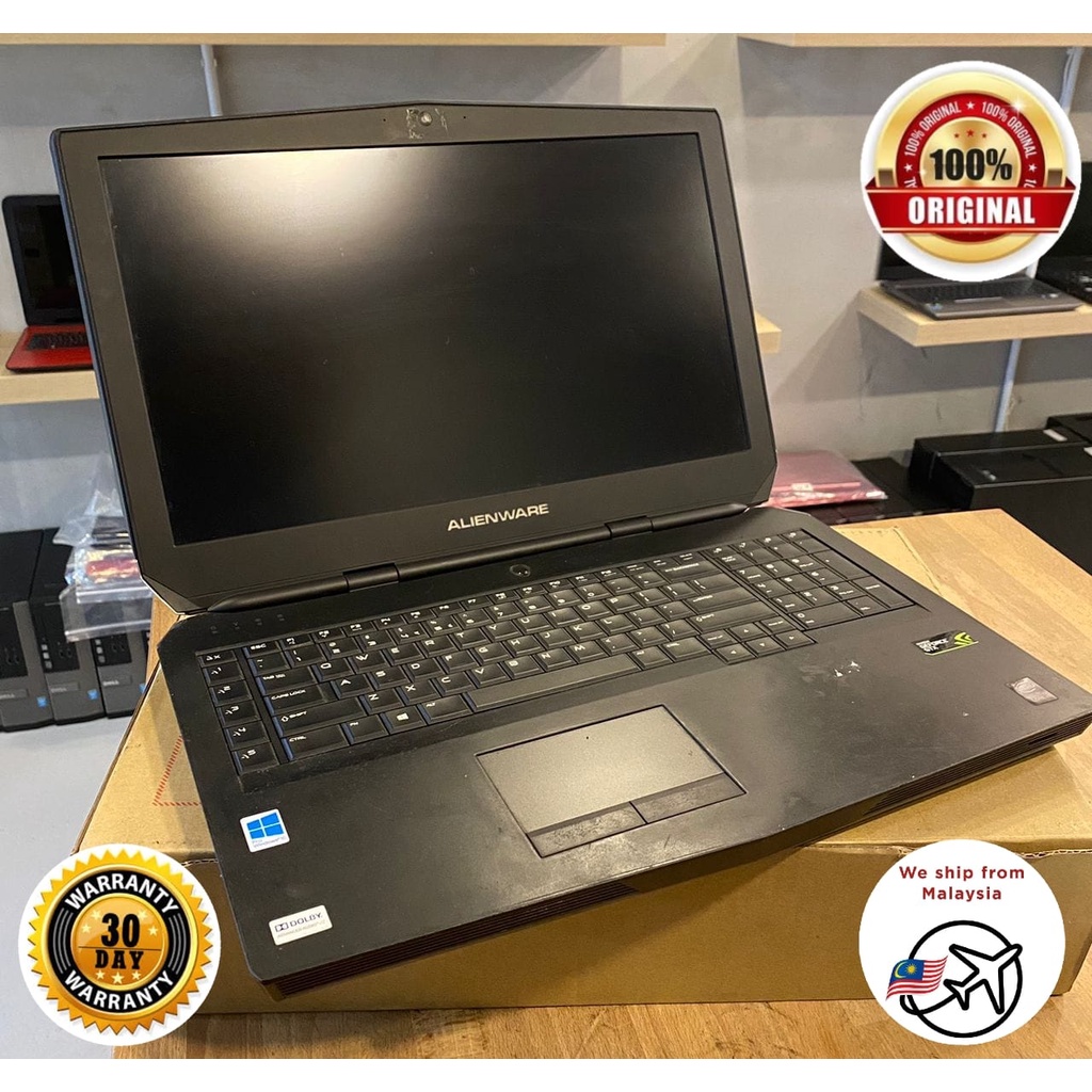 DELL ALIENWARE 17 R2 I7 + Nvidia GRAPHICS GAMING LAPTOP 100% ORIGINAL ...