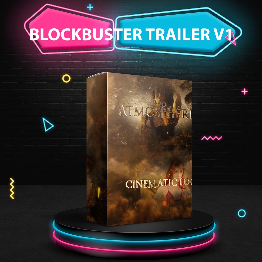 Blockbuster Trailer opener V1 best for video intro | Shopee Malaysia