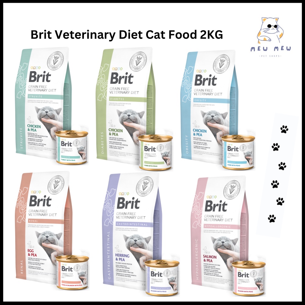 Brit Veterinary Diet Cat Food 2KG | Shopee Malaysia