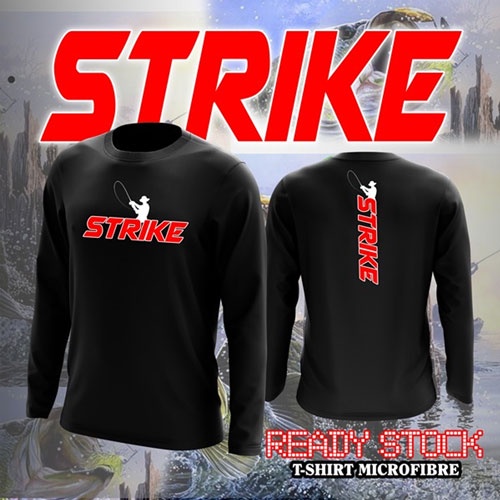 BAJU TSHIRT PANCING STRIKE / KAKI PANCING / SUNGAI / LAUT / FISHING ...