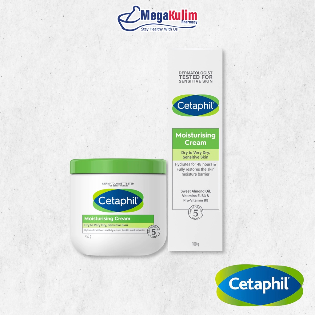 Cetaphil Moisturing Cream (100g / 453g) | Shopee Malaysia