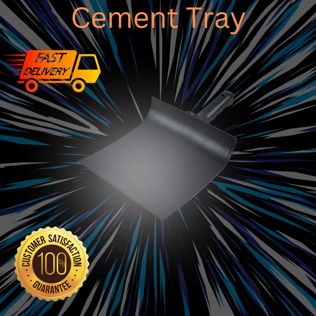 PVC Cement Tray Curve Black / Dulang Simen | Shopee Malaysia