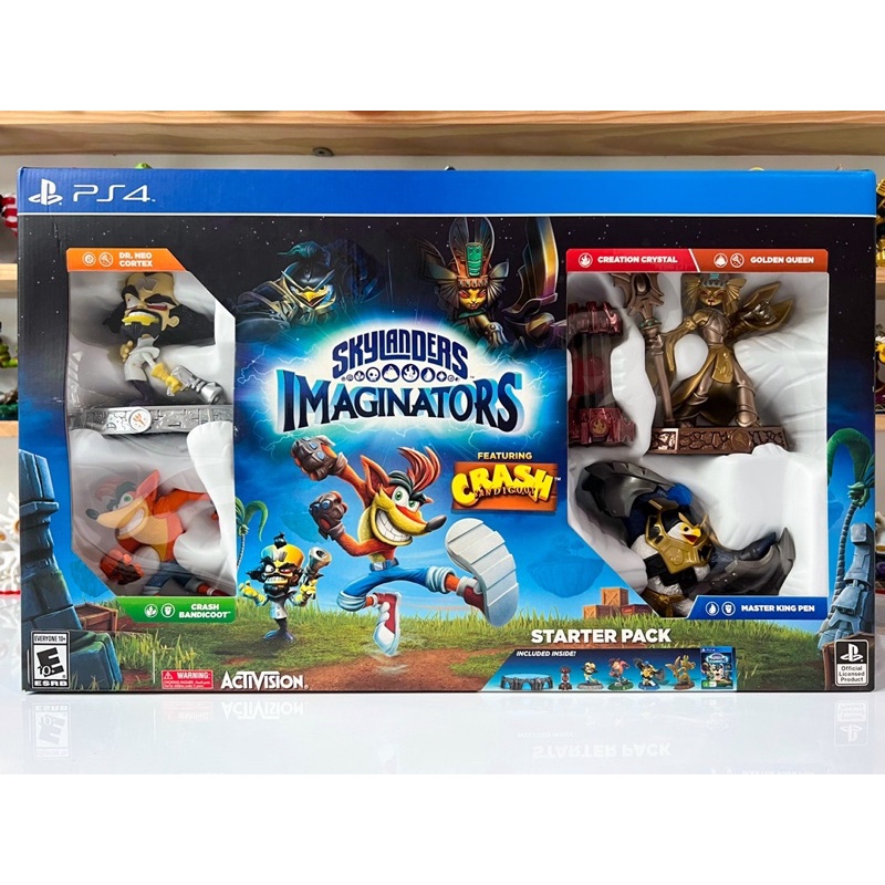 Playstation PS4 PS5 Skylanders Imaginators Crash Bandicoot Edition ...