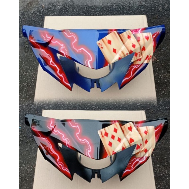 UPPER COVER 135LC V1 AIRBRUSH KEPALA LC V1 YAMAHA | Shopee Malaysia