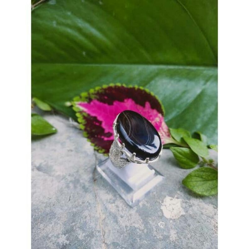 cincin Batu Akik yaman hitam ori ready stock | Shopee Malaysia