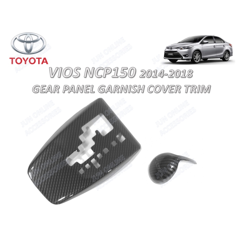 Toyota Vios NCP150 2014-2018 Gear Panel Gear Knob Cover Garnish Trim ...