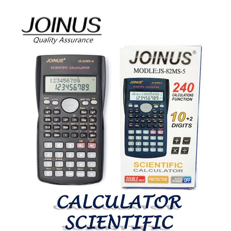 HAPPYPAL Joinus Calculator JS82MSA Scientific Calculator For Primary ...