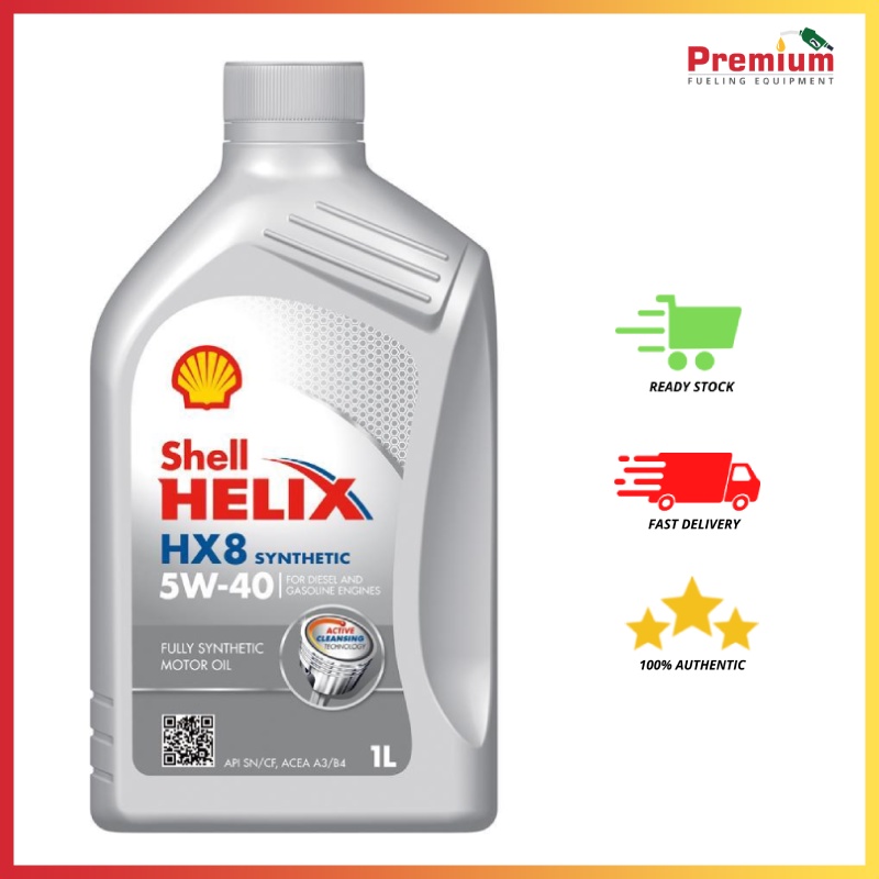 Shell Helix HX8 5W40 (1L) | Shopee Malaysia