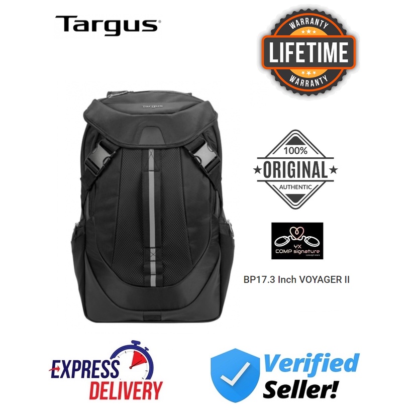 TARGUS TSB953 BP17.3INCH VOYAGER II BACKPACK - TG-TSB953GL70 | Shopee ...