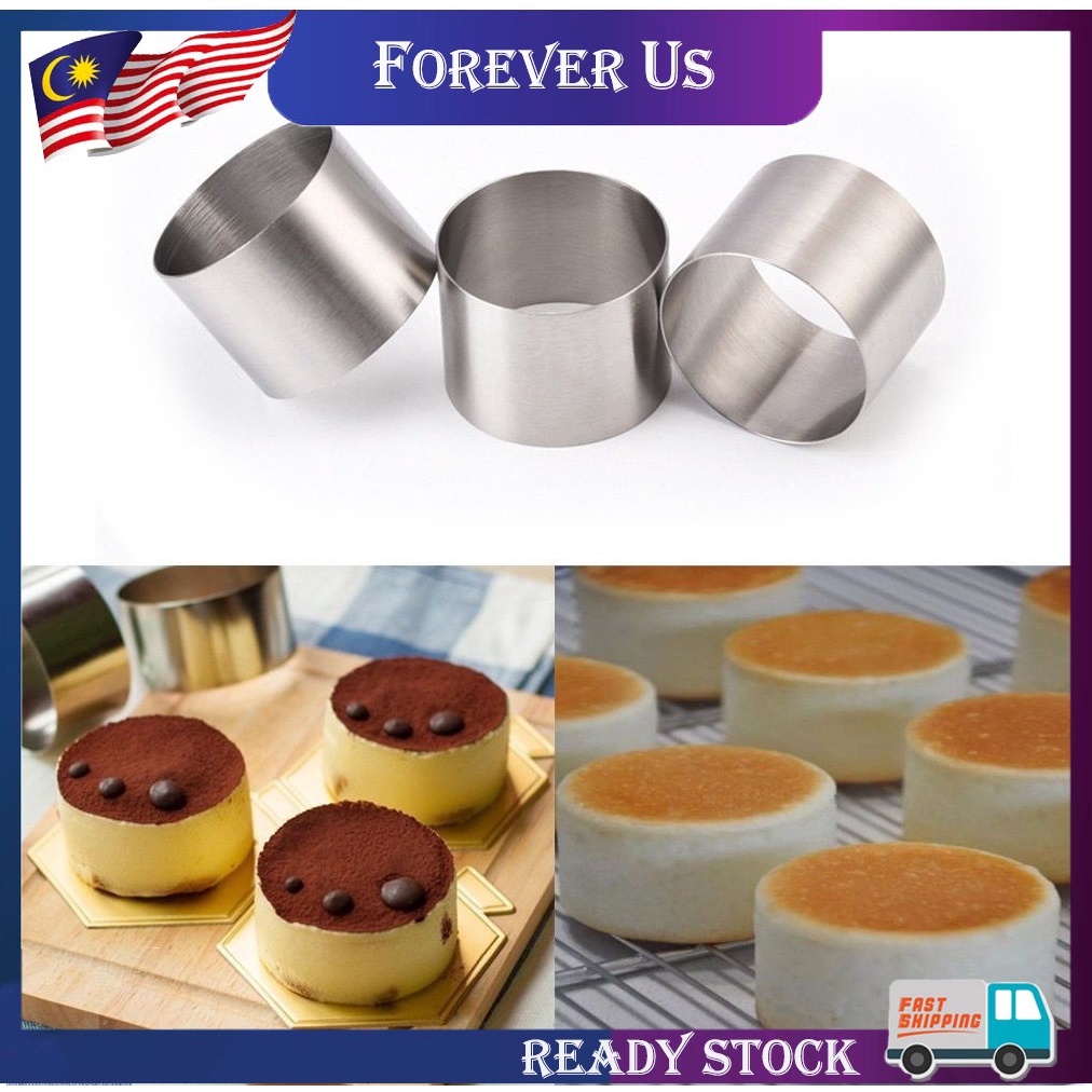 Stainless Steel High Quality Mousse Ring Circle Ring / Ring Kek Bulat ...