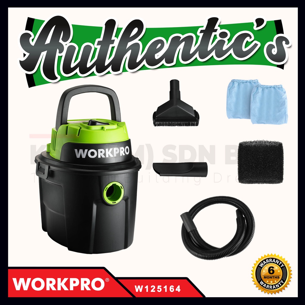 WORKPRO 10 Litre 3.0HP Vacuum Cleaner 3 in 1(Wet & Dry and Blower ...