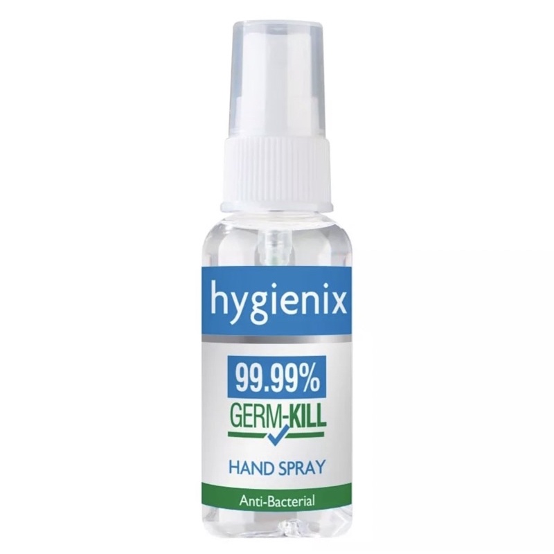 Hygienix Anti-Bacterial Hand Spray 50 ML | Shopee Malaysia