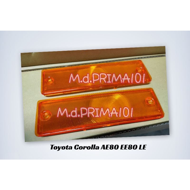Toyota Corolla AE80 EE80 LE 1983 - 1988' Front Bumper Lamp Signal Light ...