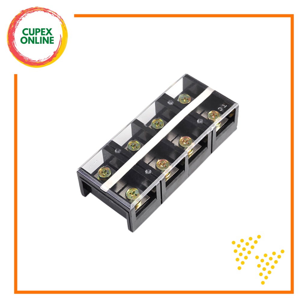CIKACHI Terminal Block Solid Type 15A 12P / 25A 4P (cupex) | Shopee ...